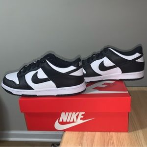 Nike | Shoes | Nike Dunk Low Panda Gs Shoes | Poshmark